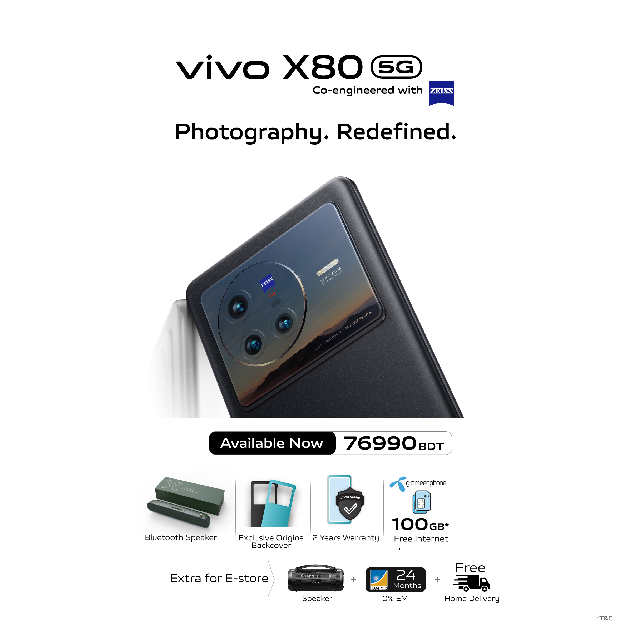 X80 Cosmic Black 12GB+256GB