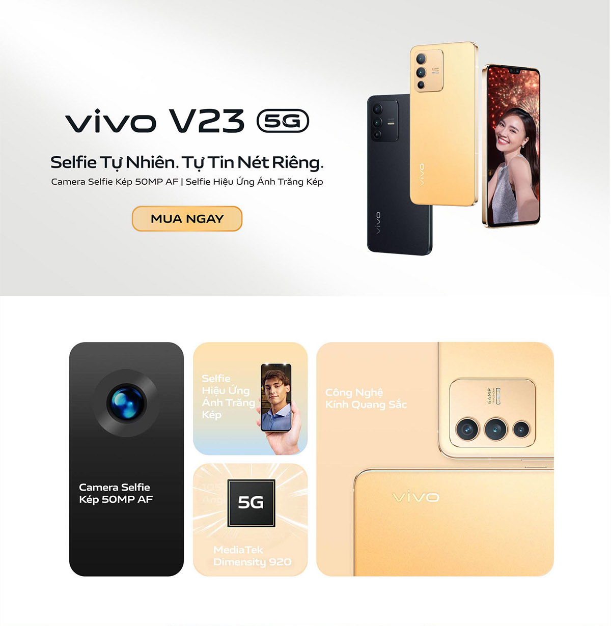 vivo V23 5G (8GB-128GB)